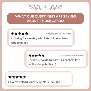 Conversation Starter Cards Family Conversation Cards for Kid Table Talk ...