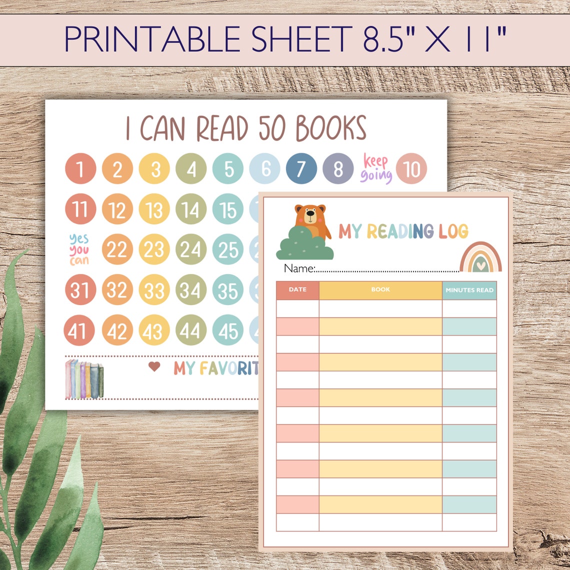Kid Reading Tracker Printable Reading Challenge Reading Chart Printable ...