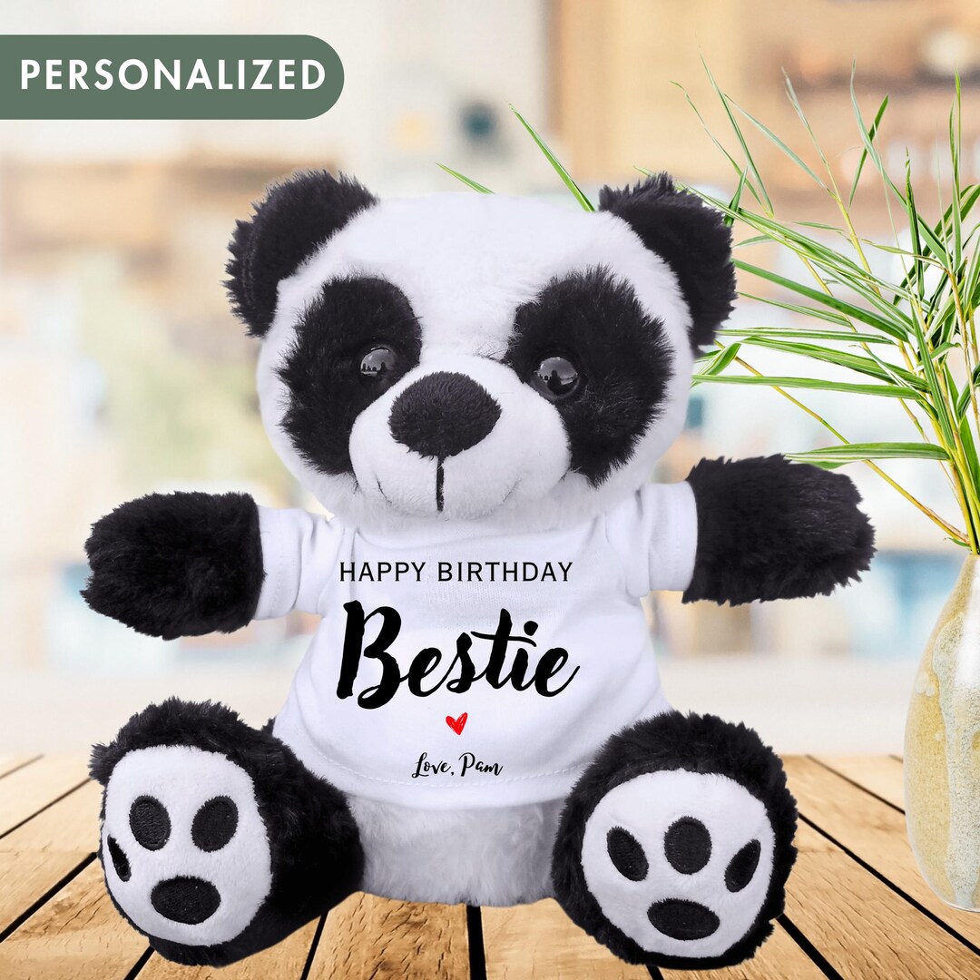 Cute Best Friend Gift Bestie Cute Panda Gift Panda Lovers Gift Desk ...
