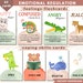 Emotional Regulation Kid Calming Corner Classroom Feelings Card Social ...