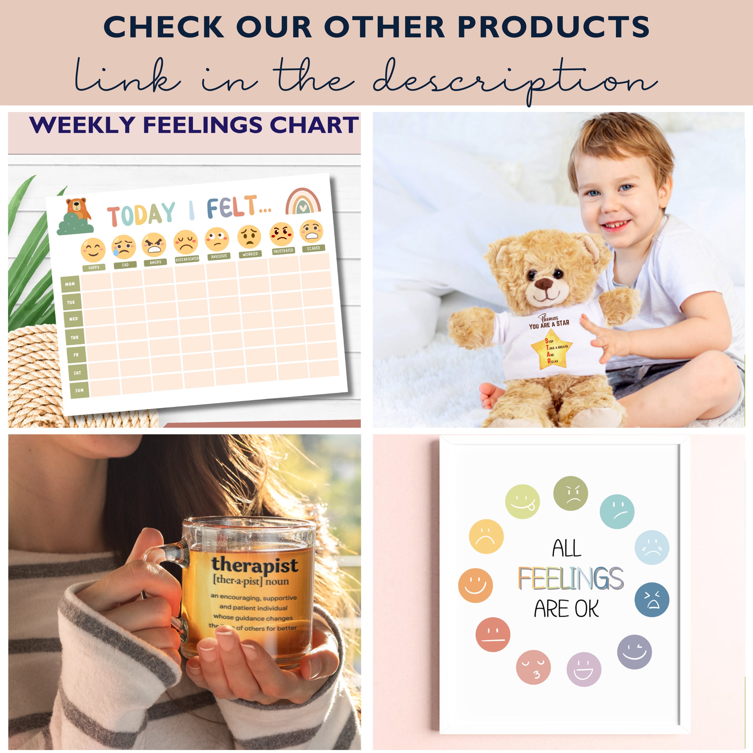 Therapy Poster Mental Health Printable Therapy Office Decor School ...