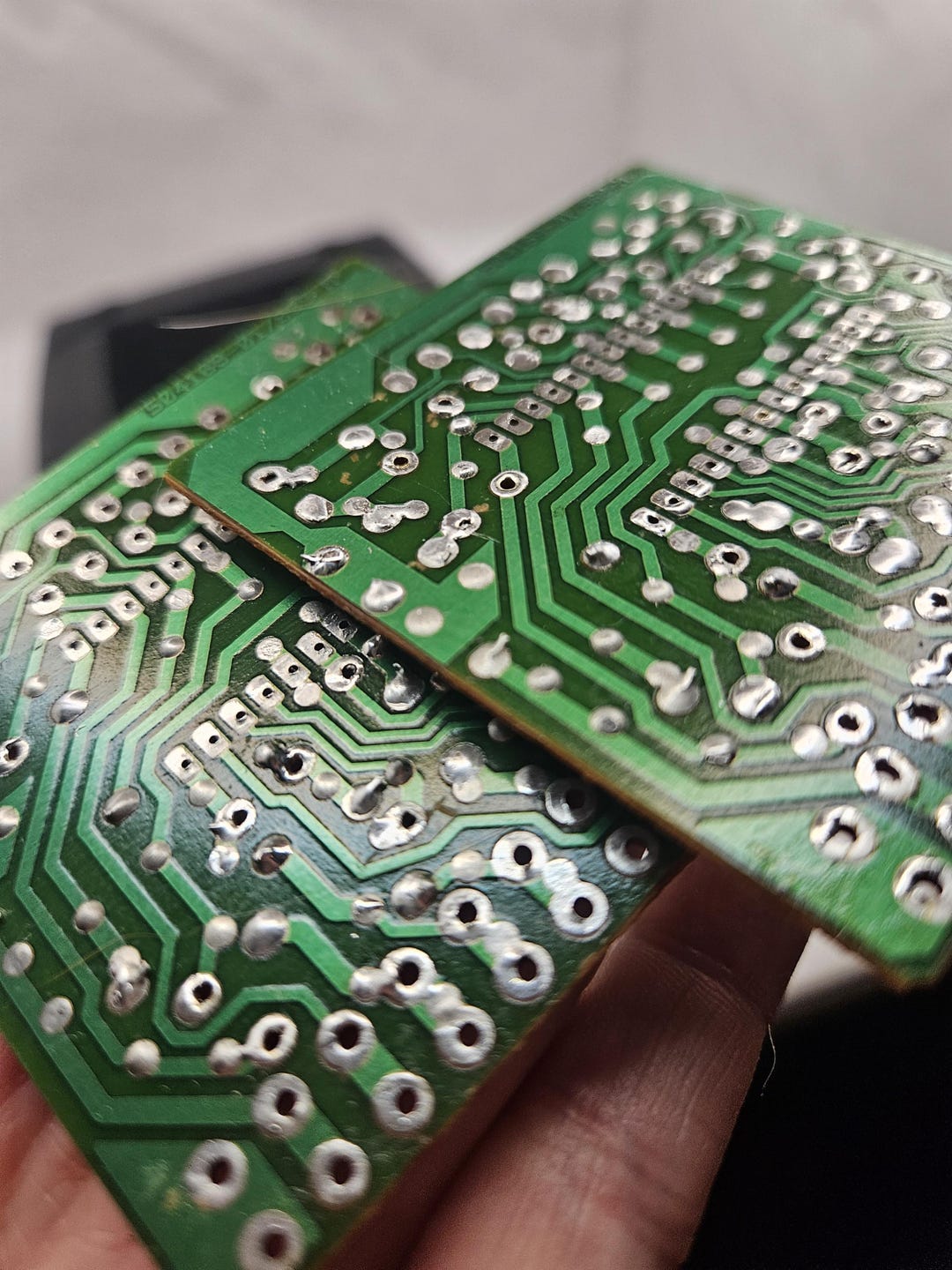 Desoldered Circuit Board | Empty PCB | Electronic Component | Solder ...