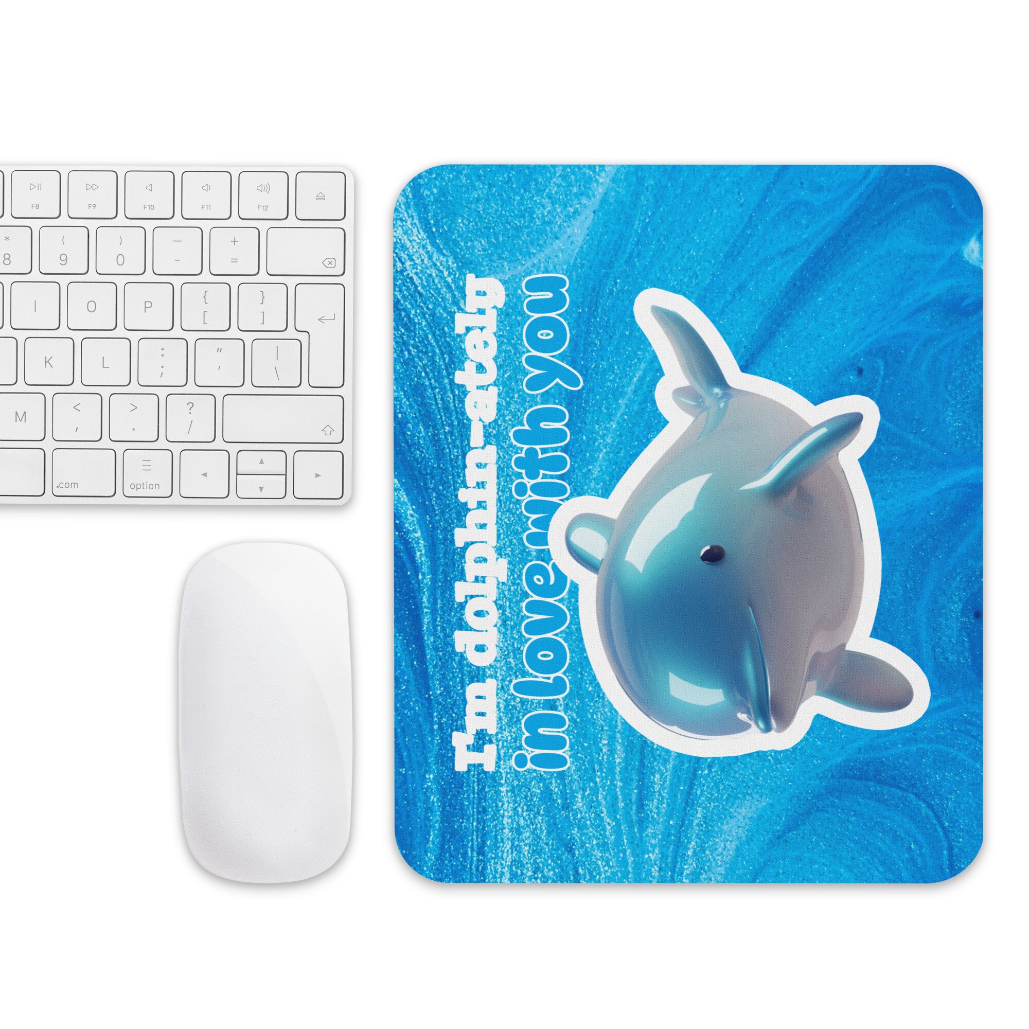 Frutiger Aero Mouse Pad Frutiger Aqua Kawaii Dolphin - Etsy