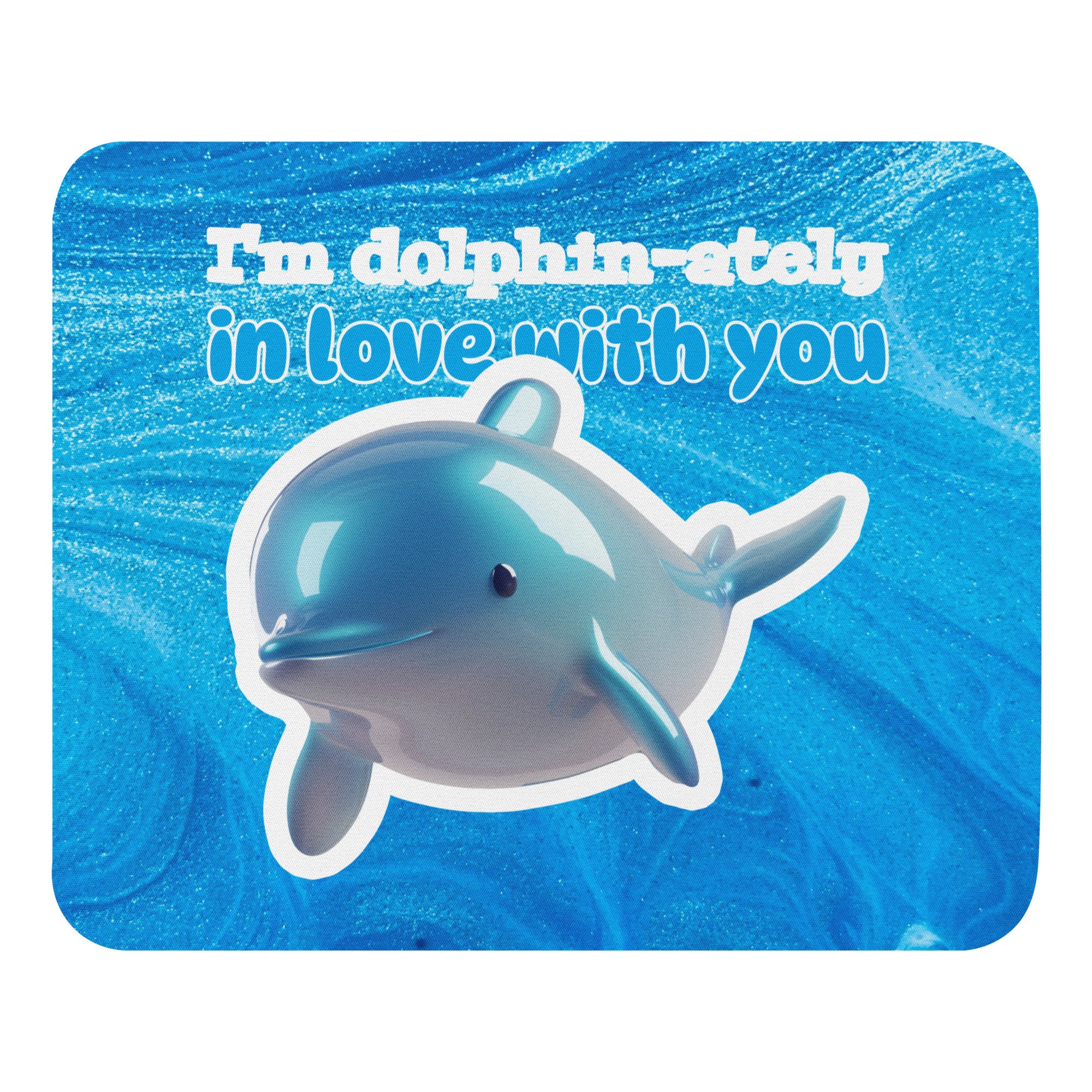 Frutiger Aero Mouse Pad Frutiger Aqua Kawaii Dolphin - Etsy
