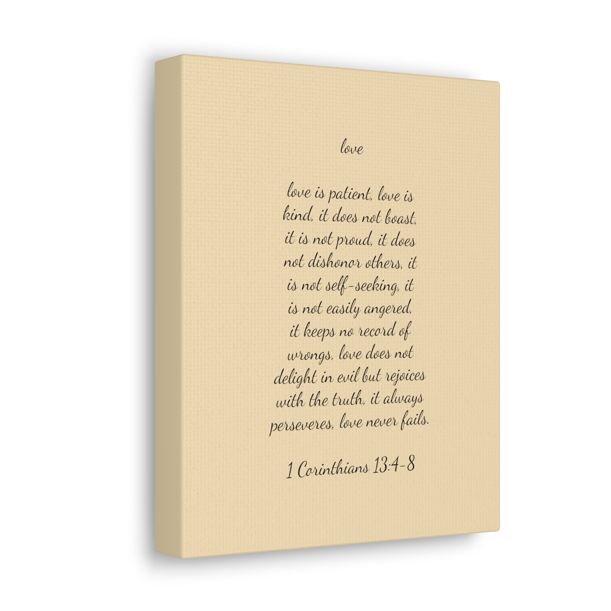 Bible Verse Canvas, Bible Verse Wall Art, Canvas Bible Verse, Modern ...