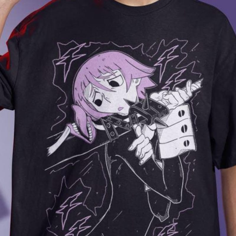 Black Anime Soul Eater - Etsy