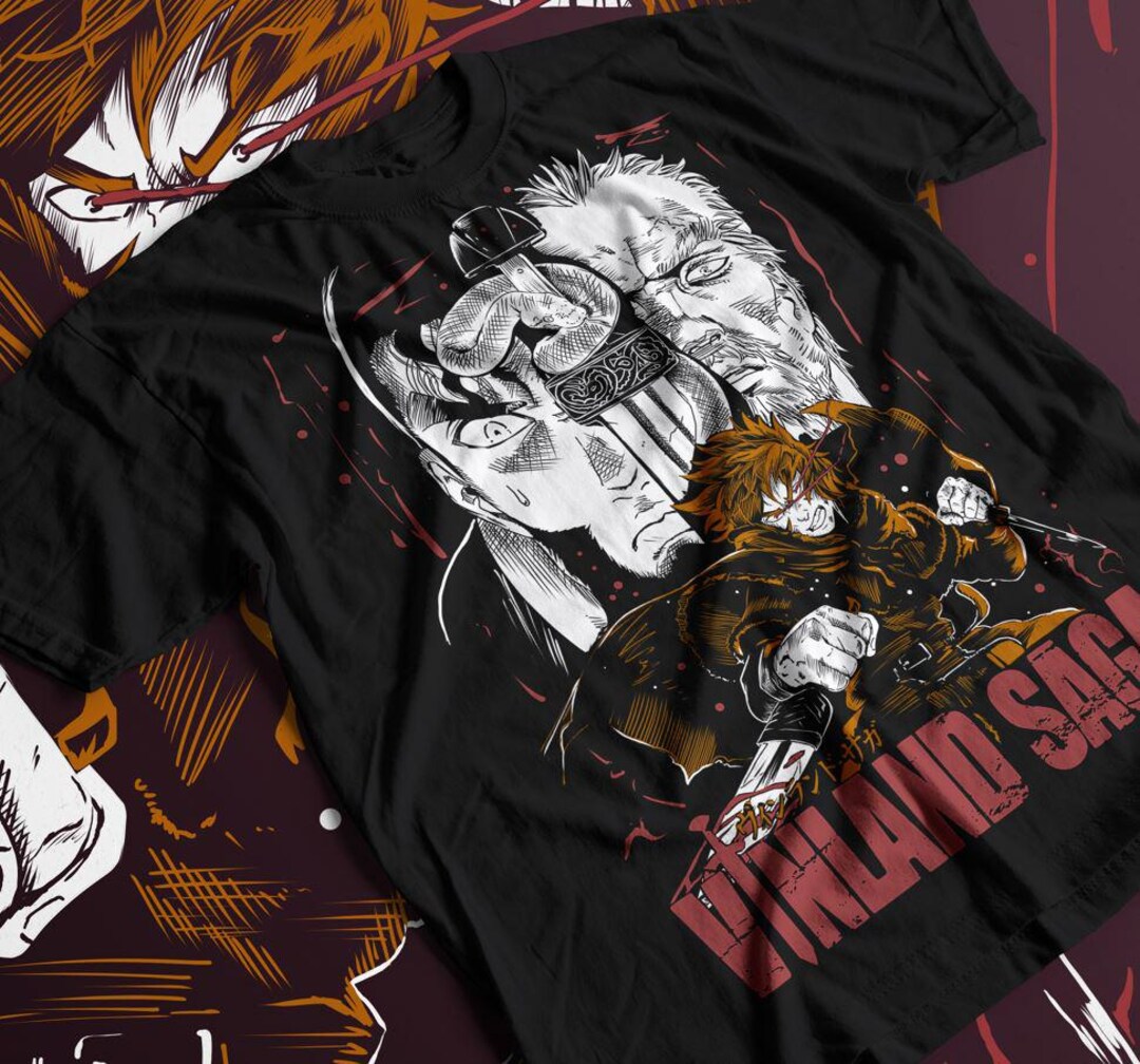 Unisex Thorfinn Son of Thors Anime T-shirt, Manga Viking Saga Shirt - Etsy
