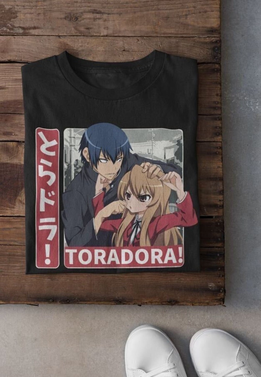 Toradora Shirt, Taiga and Ryuuji, Taiga Aisaka Shirt, Ryuuji Takasu ...