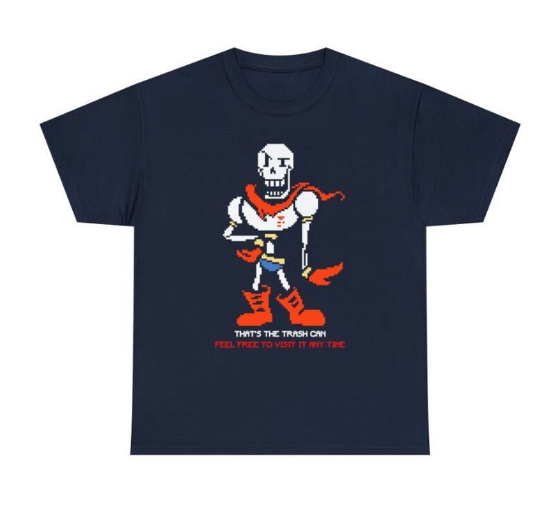 Unisex Undertale Gaming T-shirt Papyrus Indie Shirt - Etsy