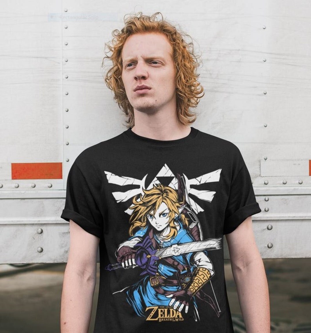 Legend of Zelda Link Shirt Zelda Shirt Zelda Gift Triforce Tshirt ...