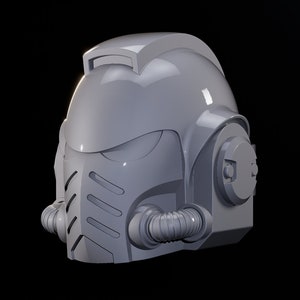 Space Marine V1 Helmet 3d Files - Etsy