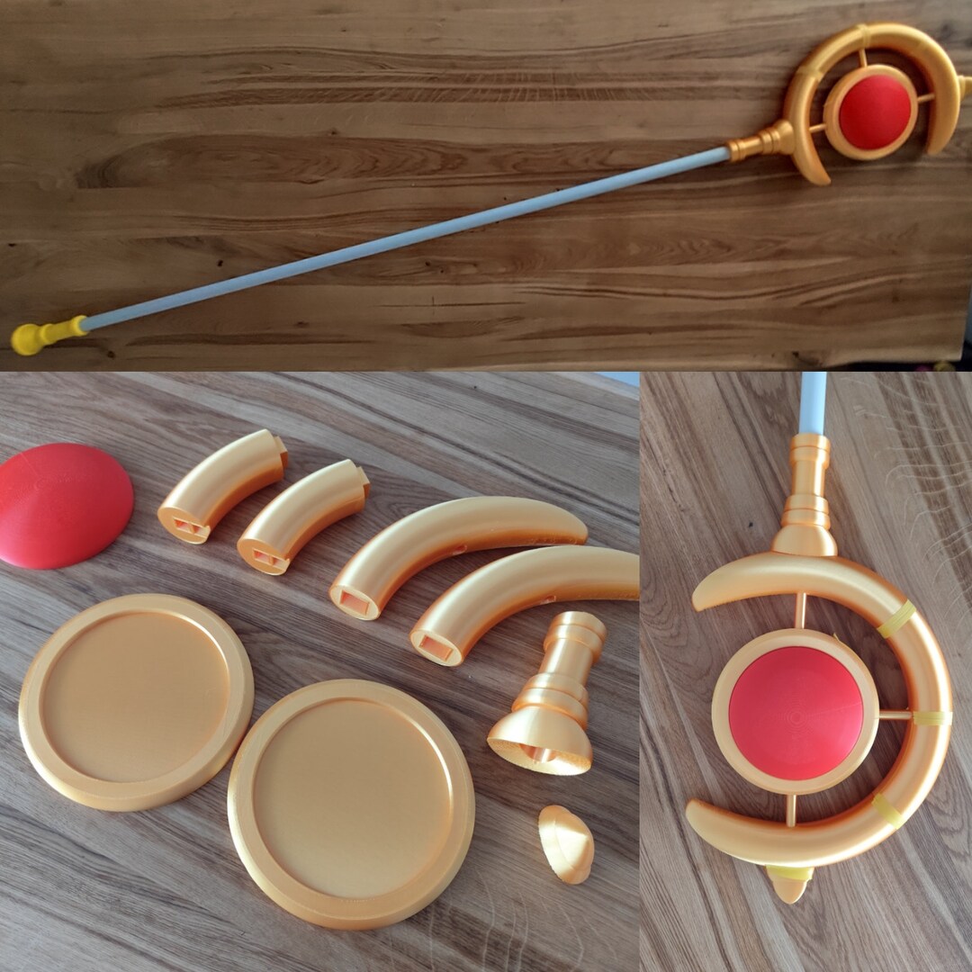 Elven Staff 3d Files - Etsy