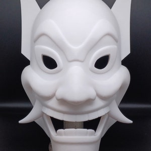 3d Printed Oni Ghost Mask - Etsy