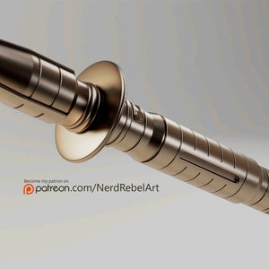 Shin Hati Lightsaber 3D Files - Etsy