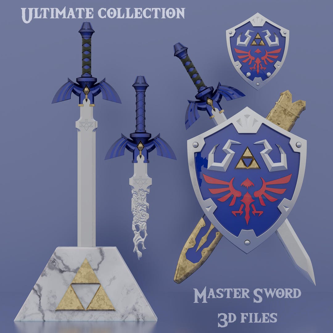 Ultimate Hyrule warrior set 3d files - Etsy México