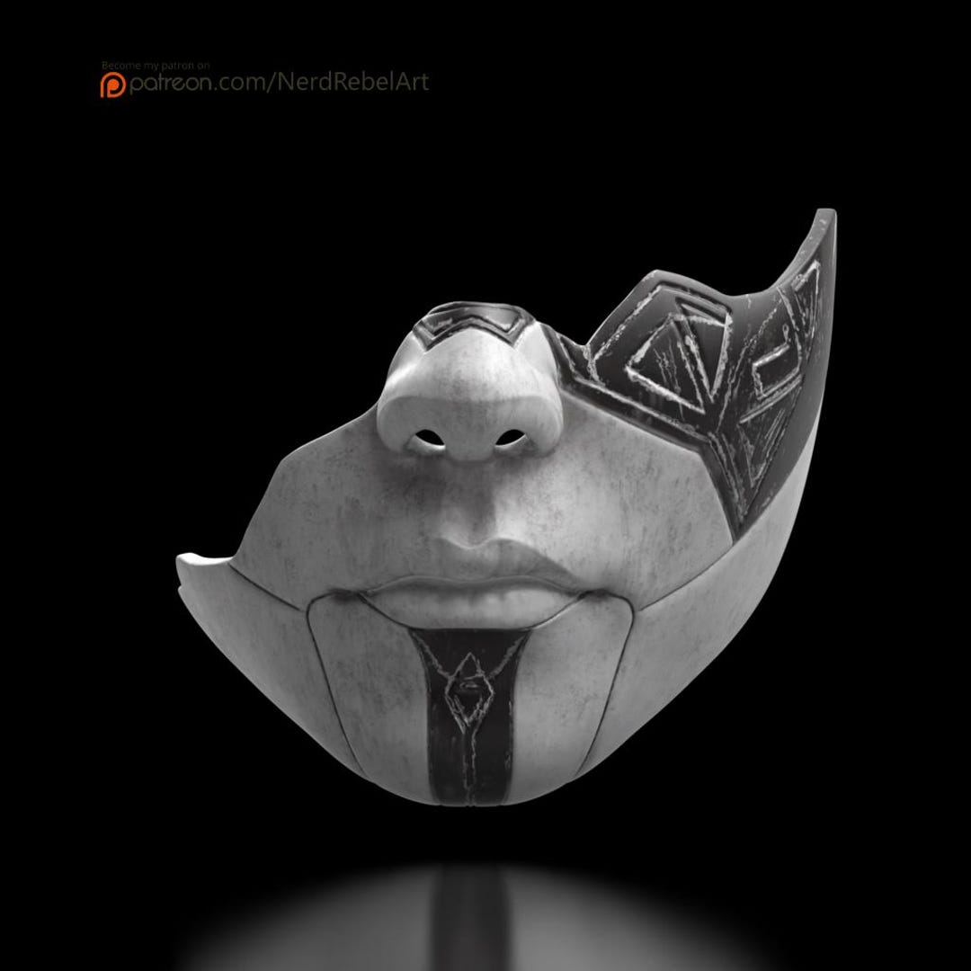 Alicia Mask STL - Etsy