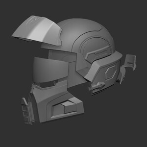 Helldiver Scout Helmet 3d Files SC 34 - Etsy