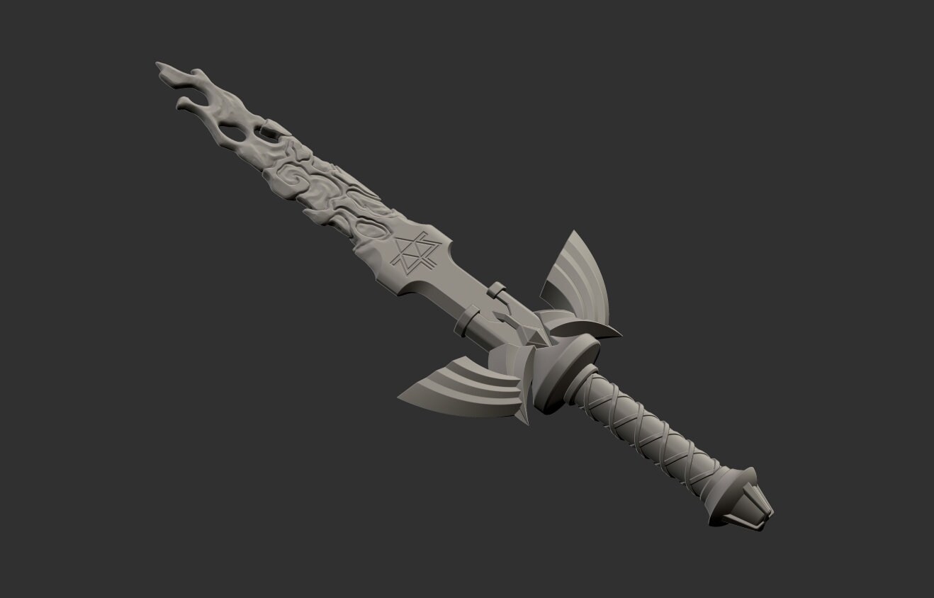 Decayed Master Sword 3d Files - Etsy