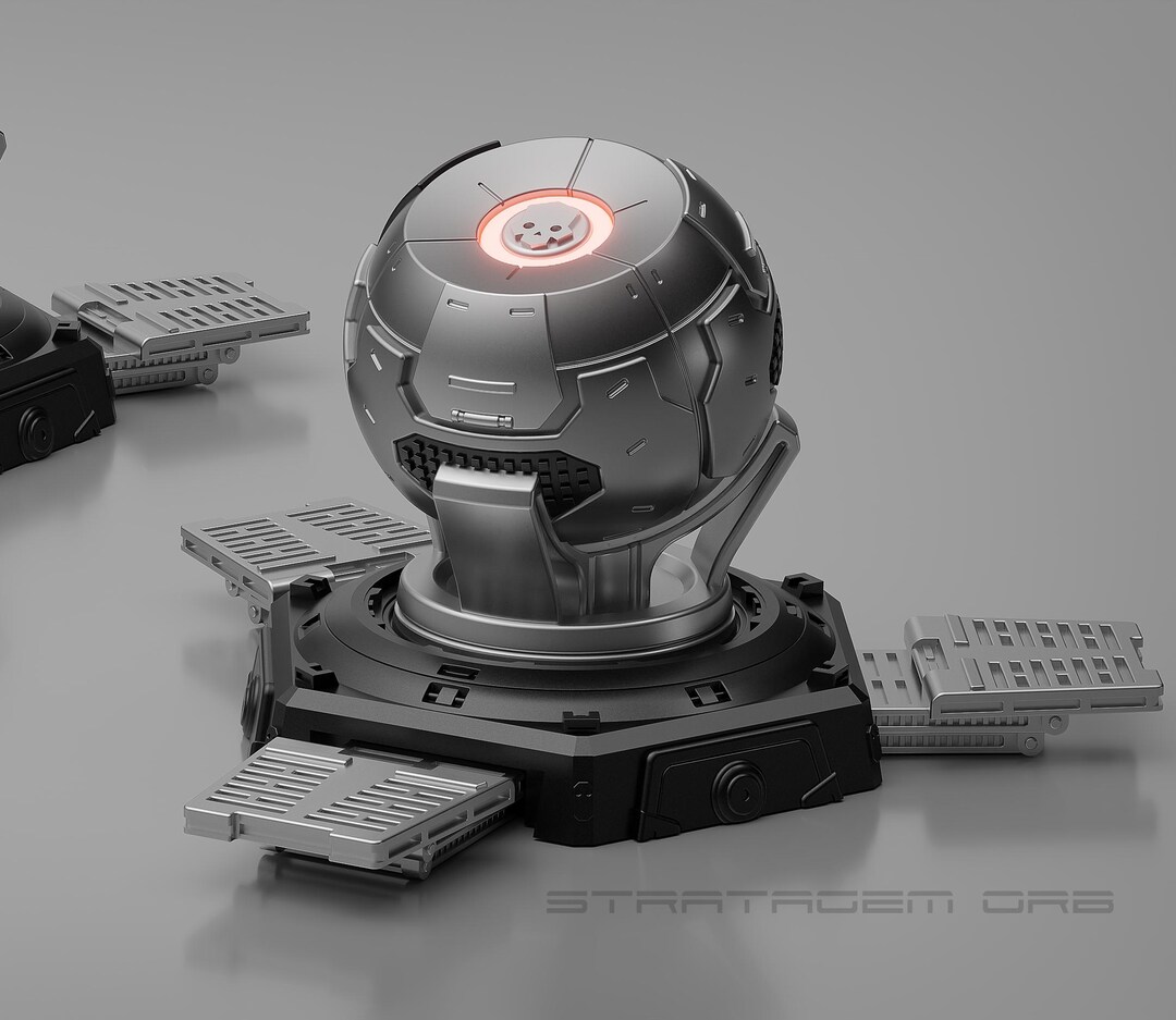 Helldivers Stratagem Orb With Stand 3d Files - Etsy Canada