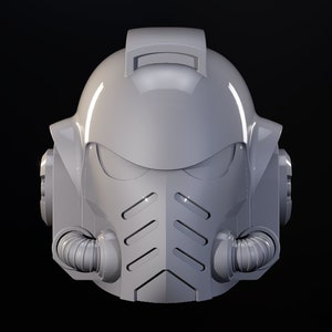 Space Marine V1 Helmet 3d Files - Etsy