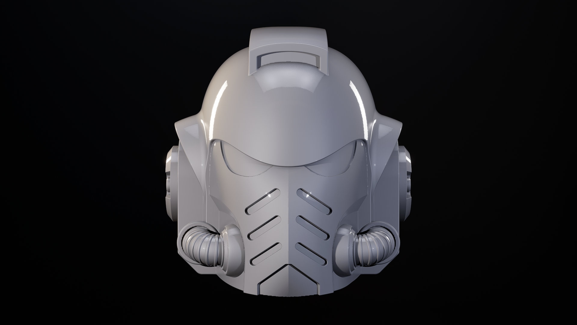 Space Marine V1 Helmet 3d Files - Etsy