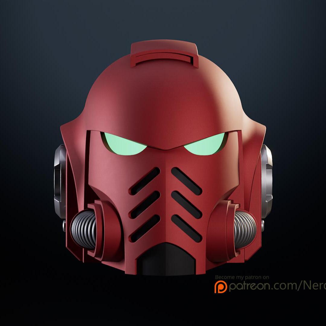 Space Marine Helmet 3d Files - Etsy