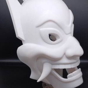 3d Printed Oni Ghost Mask - Etsy