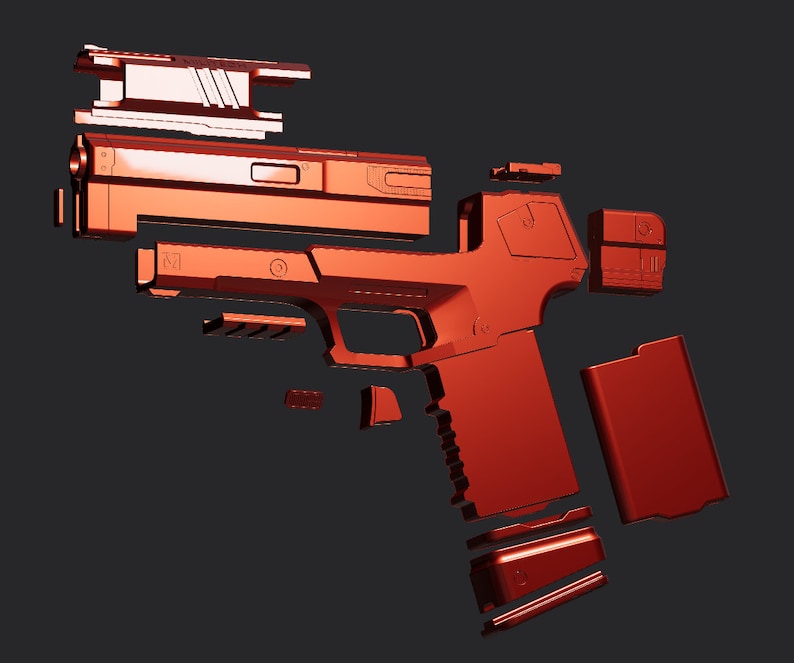 Cyberpunk Edgerunners Rebecca Militech Gun 3d Files - Etsy
