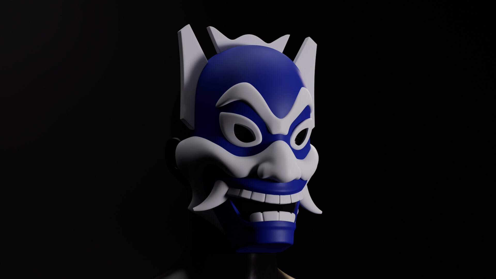 Blue Ghost Mask 3d Files - Etsy
