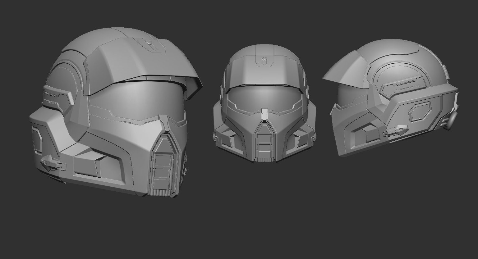 Helldiver Scout Helmet 3d Files SC 34 - Etsy