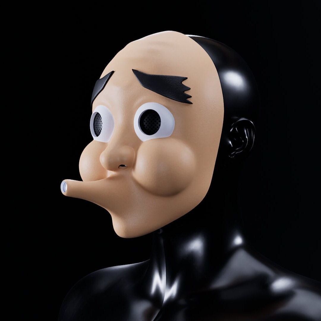 Japanese Hyottoko Mask 3d Files - Etsy