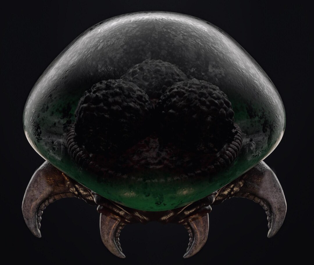 Alien Larva 3d Files - Etsy