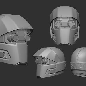 Helldiver SC-30 Helmet 3d Files - Etsy