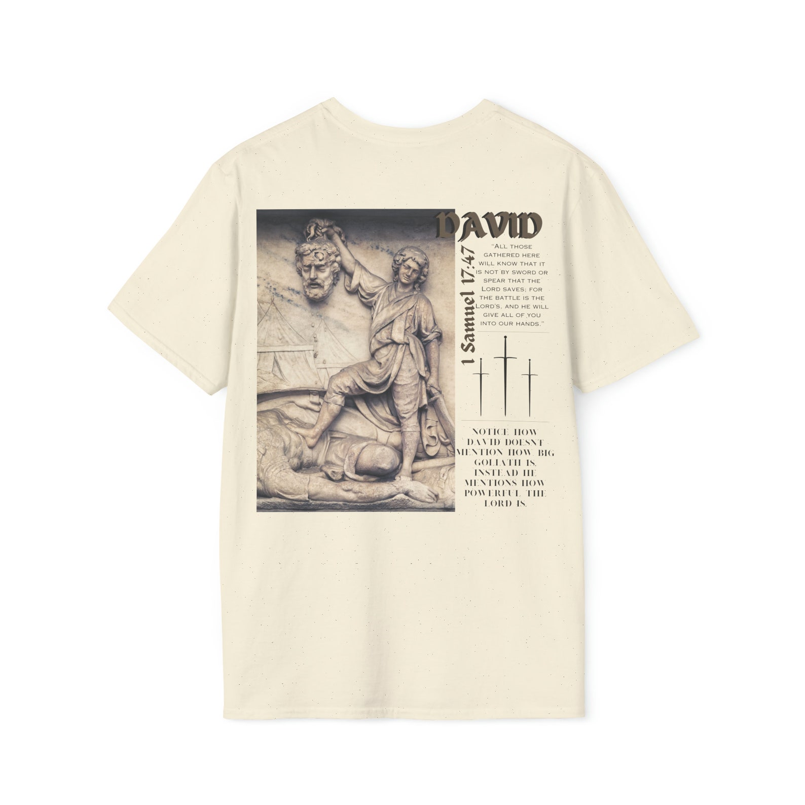 David and Goliath BIF, Comfort Colors, BIF| Christian T-shirt | Trendy ...