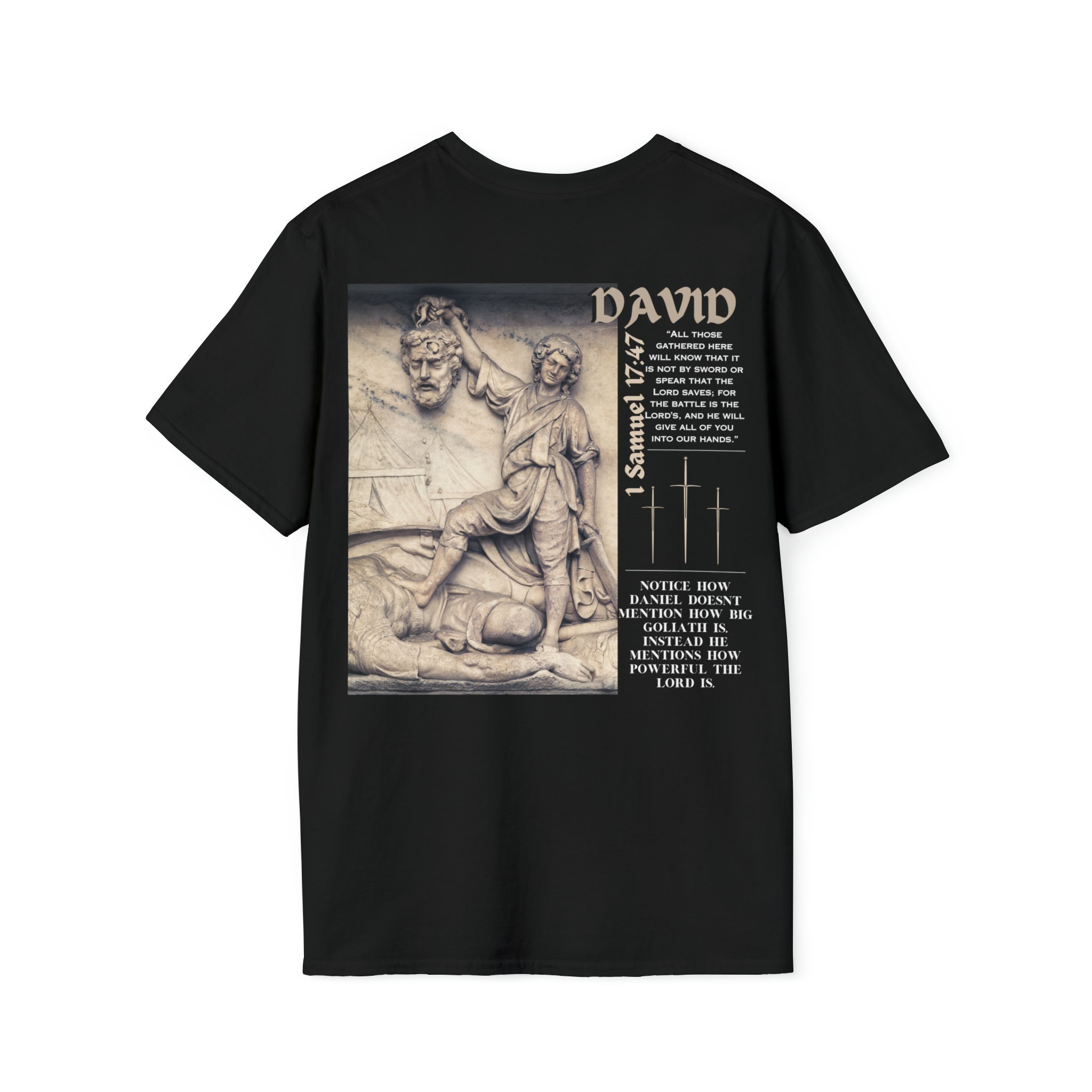 David and Goliath BIF Comfort Colors BIF Christian T-shirt - Etsy
