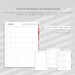 2025 Monthly Digital Planner, 2025 Dated Monthly Calendar for Goodnotes ...