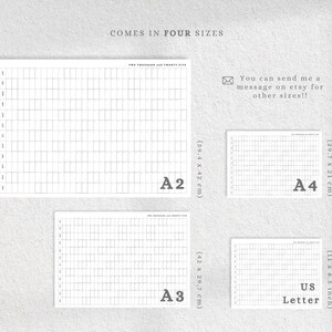 2025 Year at A Glance Wall Planner: Landscape Calendar (printable PDF ...