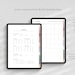 2025 Monthly Digital Planner, 2025 Dated Monthly Calendar for Goodnotes ...