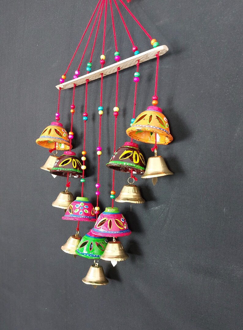 Indian Jingle Bells Window Hangings Handcrafted Ethnic Home, Wall ...