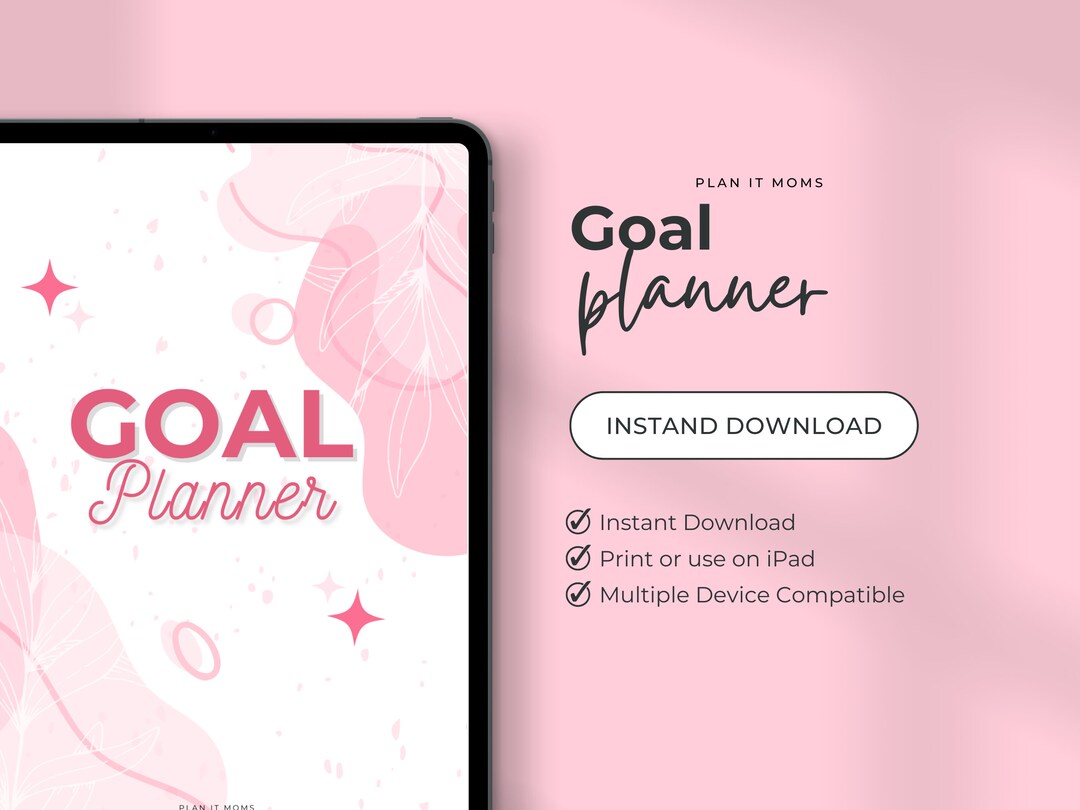 Goal Planner, Goal Tracker, Goal Setting, Goals, Vision Board, Vision ...