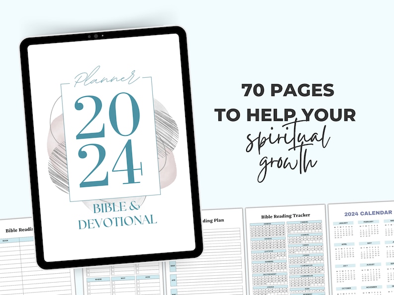 Bible and Devotional Planner, Bible Planner, Devotional Planner, Bible ...