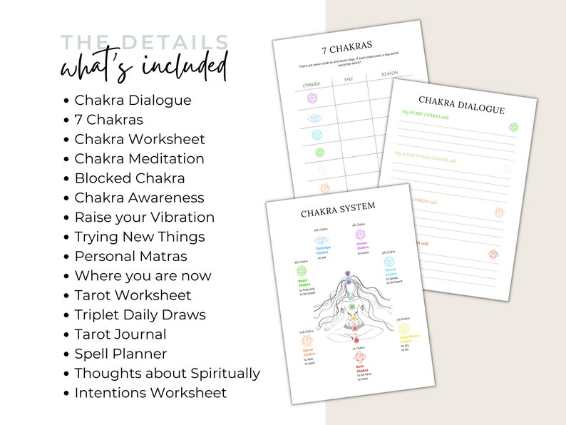 Spirituality Journal, Spiritual Journal, Spiritual Planner, Spiritual ...