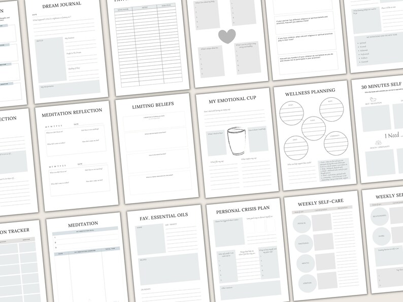 Spirituality Journal, Spiritual Journal, Spiritual Planner, Spiritual ...