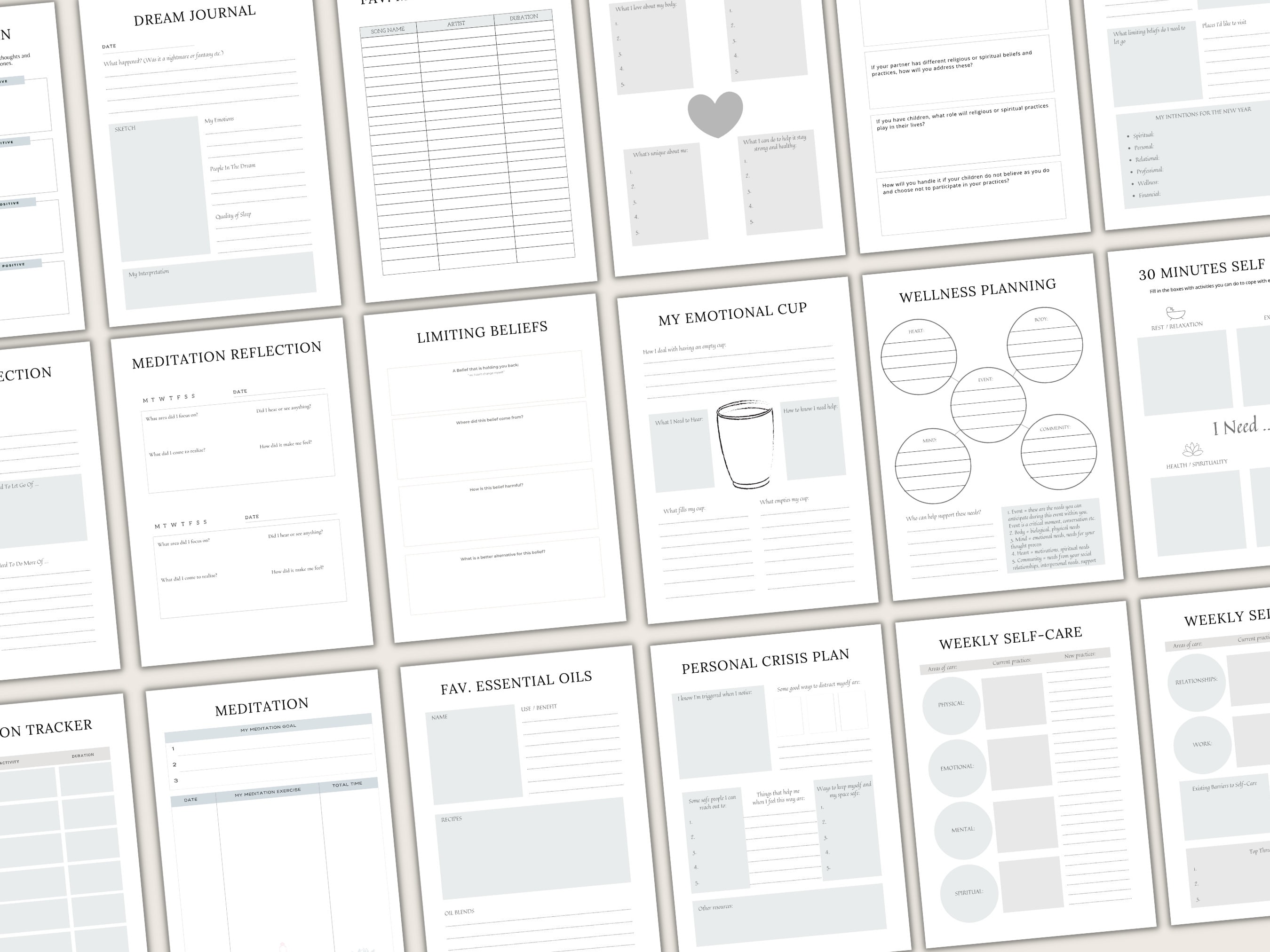 Spirituality Journal, Spiritual Journal, Spiritual Planner, Spiritual ...