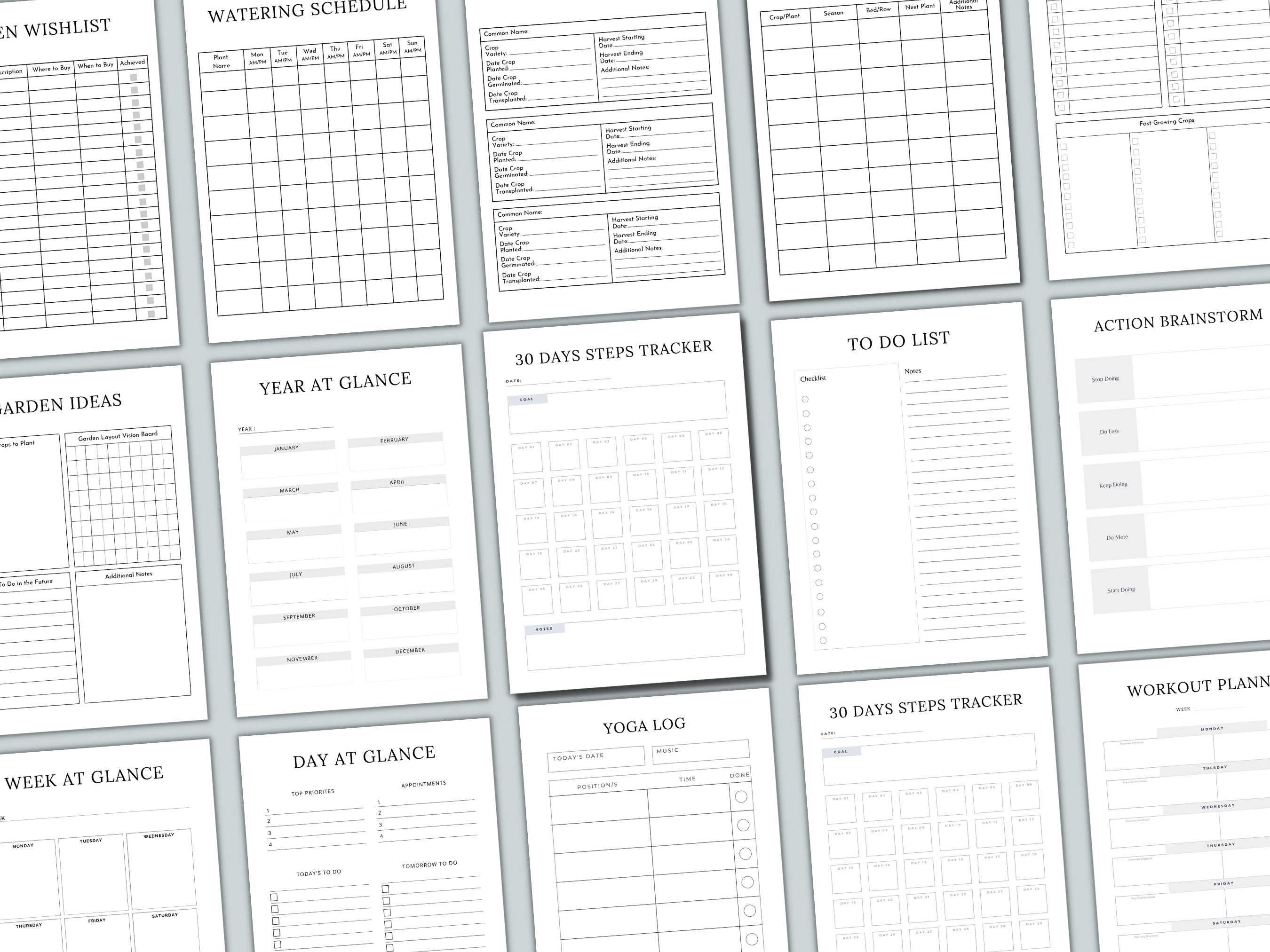Household Management Planner, Printable Household Management Binder ...