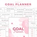 Goal Planner, Goal Tracker, Goal Setting, Goals, Vision Board, Vision ...