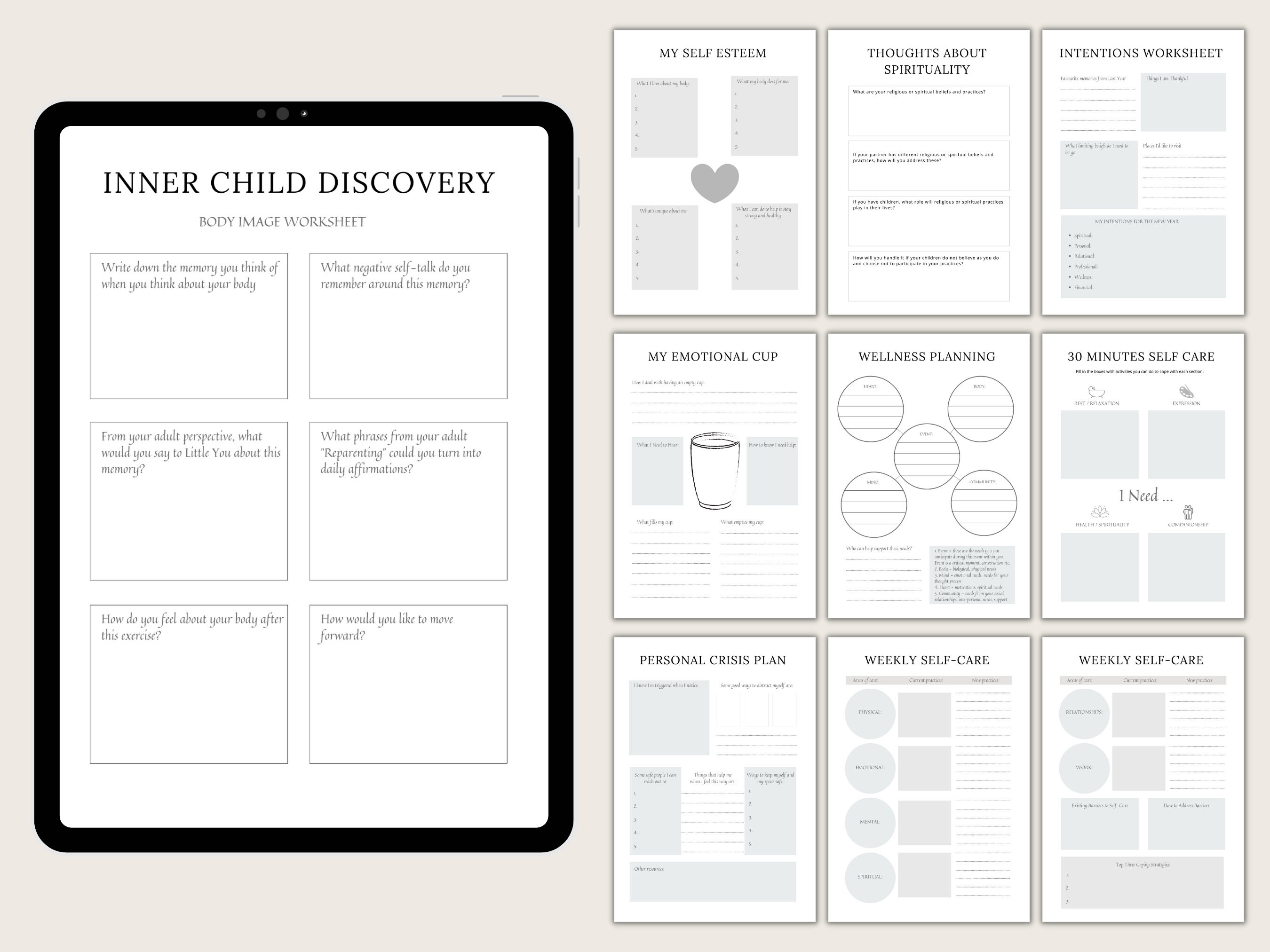 Spirituality Journal, Spiritual Journal, Spiritual Planner, Spiritual ...