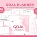 Goal Planner, Goal Tracker, Goal Setting, Goals, Vision Board, Vision ...