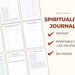 Spirituality Journal, Spiritual Journal, Spiritual Planner, Spiritual ...