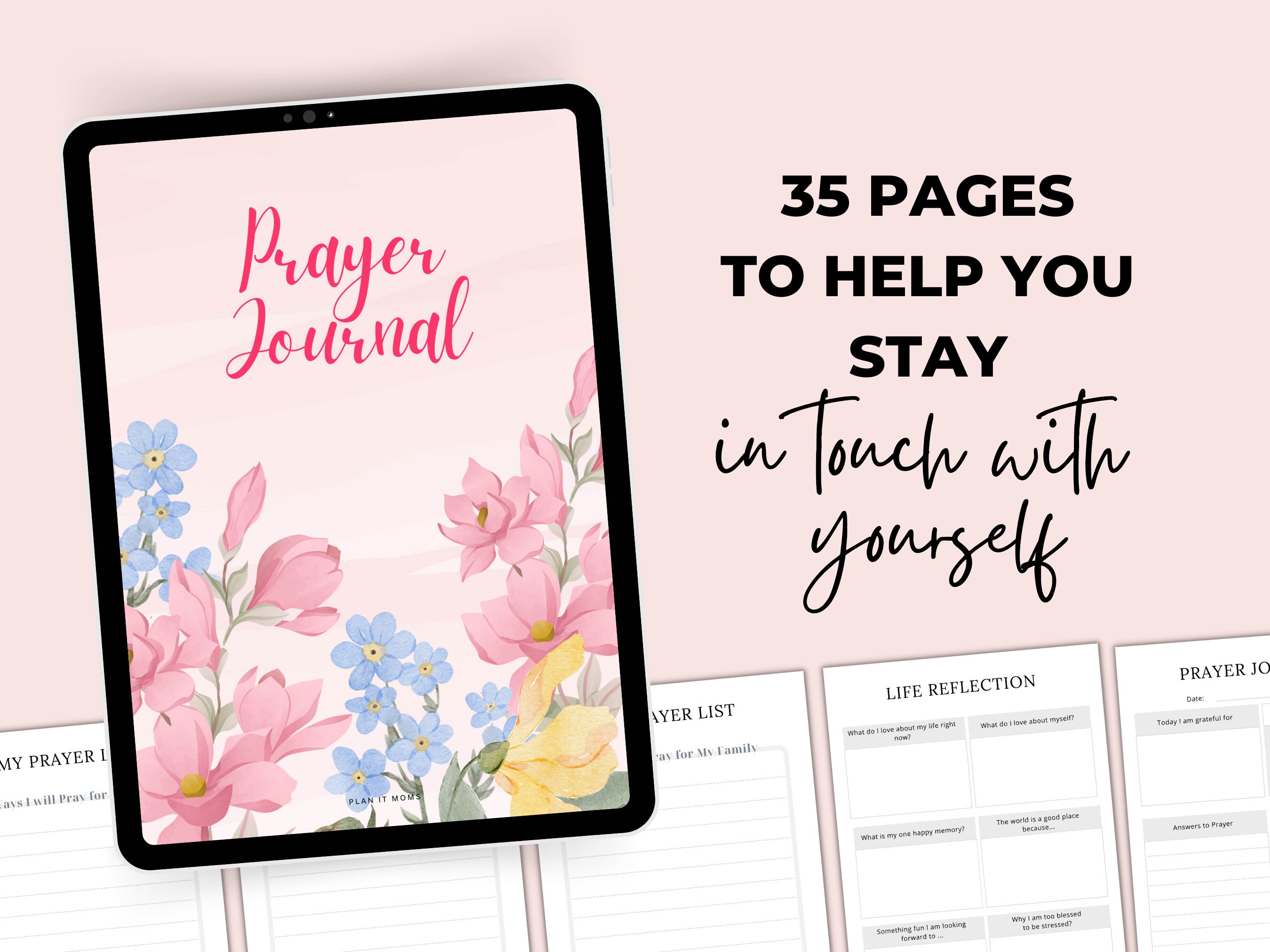 Prayer Journal, Printable Prayer Journal, Digital Prayer Journal ...